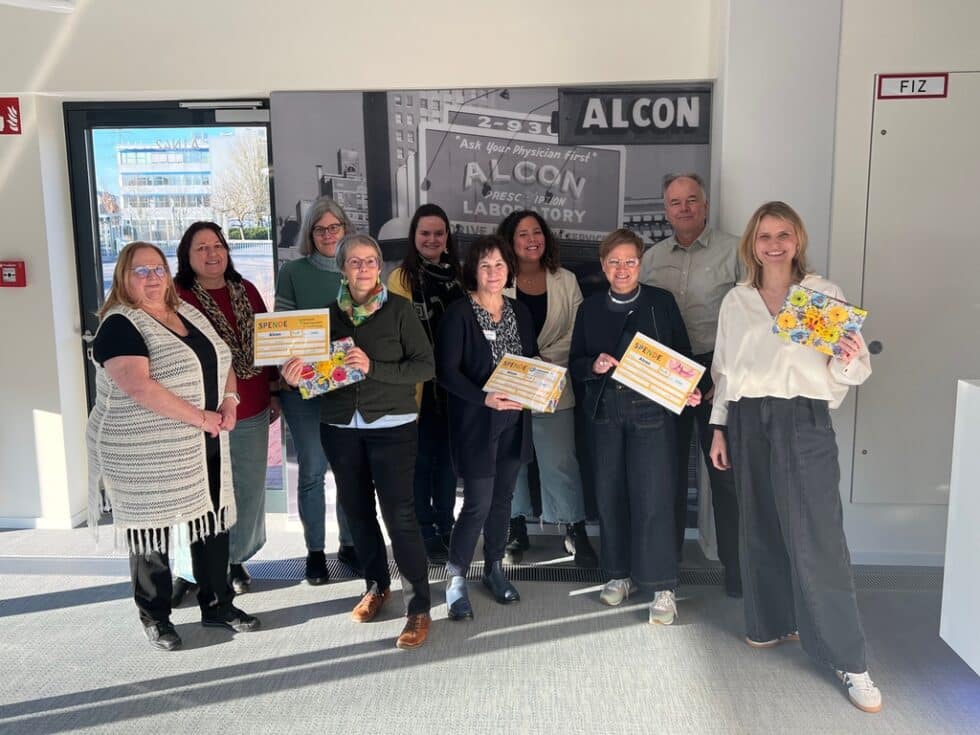 Danke an Alcon/Ciba Vision - Lebenshilfe Aschaffenburg e.V.